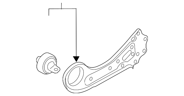 Hyundai - 55270-N9000-AS - Trailing Arm - 2022 Hyundai Tucson | OEM ...