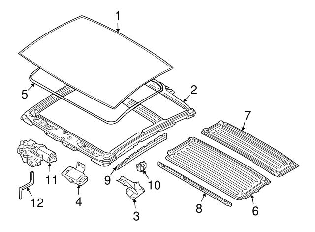Genuine BMW 54-10-7-122-196 | Frame Bracket | FREE Shipping on Most ...
