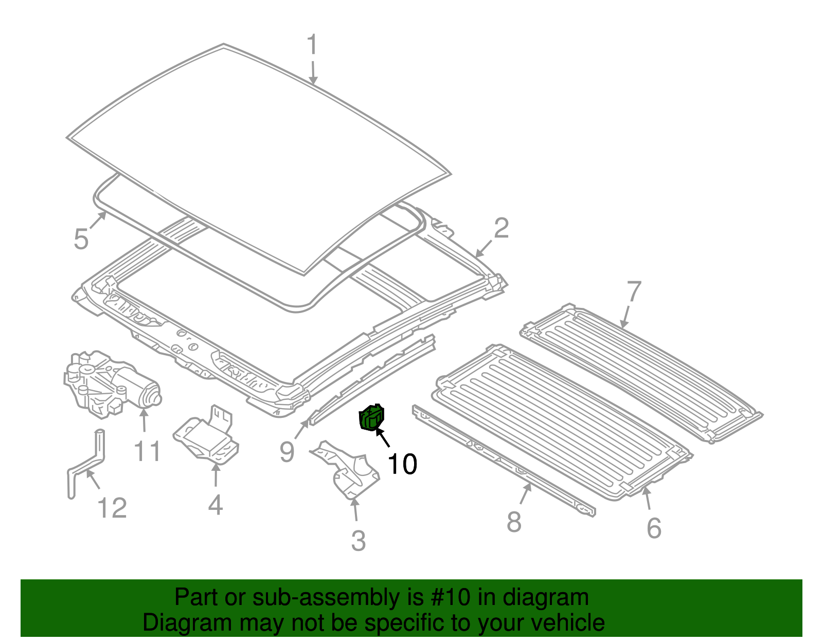 54-10-7-136-677 - Retainer 2004-2010 BMW | Genuine BMW Parts