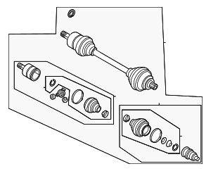 2022-2024 Volkswagen Taos Axle Assembly 5Q0-407-272-FL | Volkswagen OEM ...
