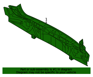 2020-2025 Subaru Outback Rear Body Panel 52419AN00A9P | Subaru Parts Store