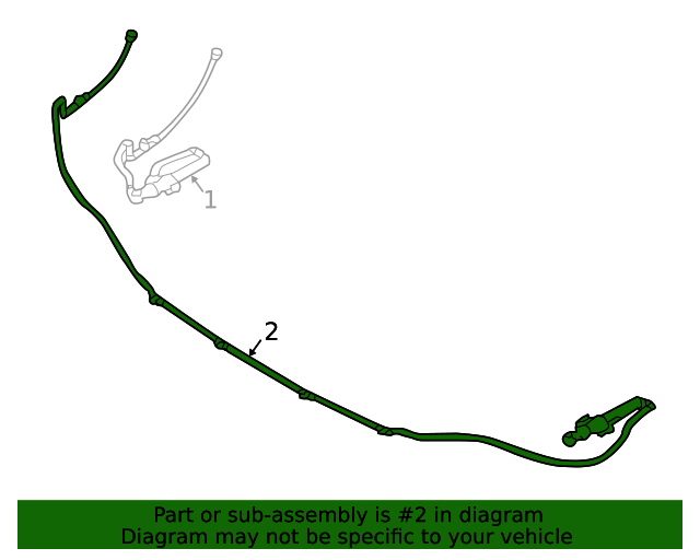 LR109997 - Headlight Washer Nozzle 2018-2022 Land Rover Range Rover ...
