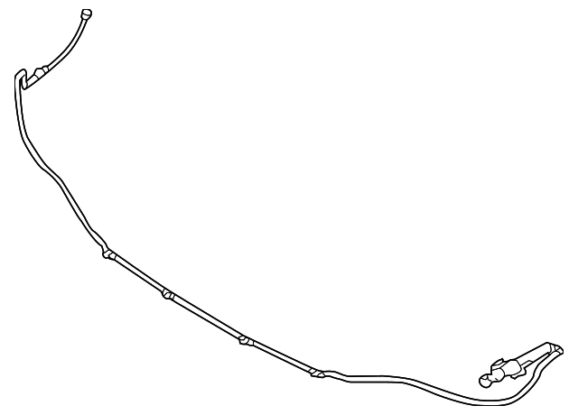 LR109997 - Washer Nozzle 2018-2022 Land Rover Range Rover Sport | Land ...