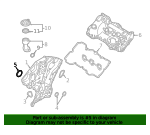 Genuine Rear Main Seal for 2014-2024 Hyundai | Part# 21443-3C700 ...