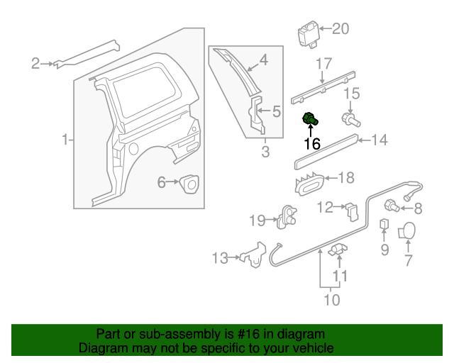 93903-453G0 - Screw, Tapping (5X16) 1983-2008 Honda | Honda Parts Online