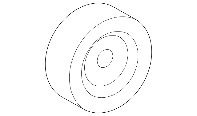 25287-25100 - Accessory Drive Belt Idler Pulley 2009-2013 Kia | Kia ...