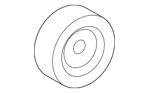 25287-25100 - Accessory Drive Belt Idler Pulley 2009-2013 Kia | Kia ...