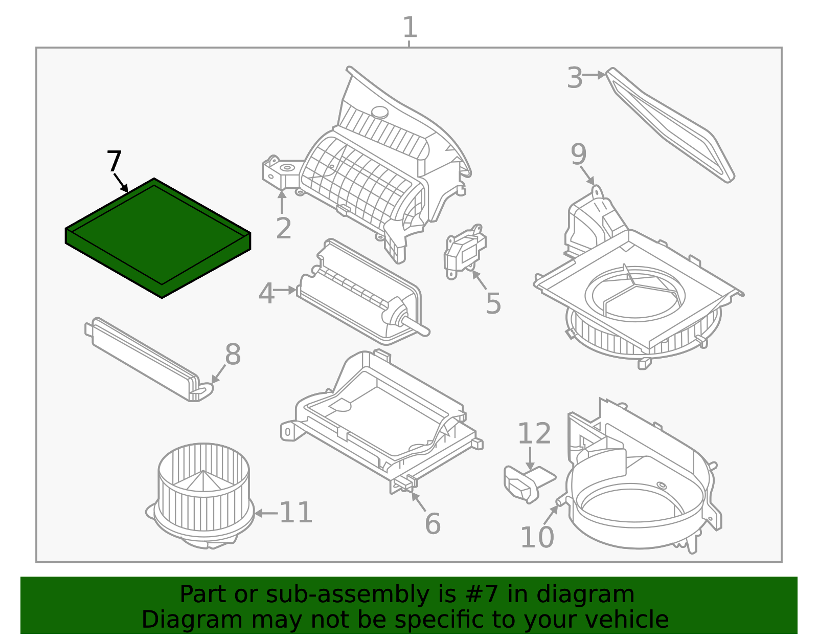 2017-2025 Kia Cabin Air Filter 97133-D3200 | OEM Parts Online