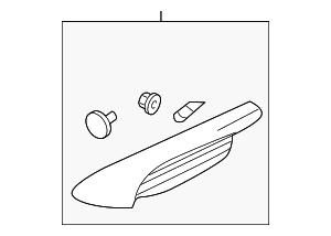 2018-2024 Buick Enclave Front Passenger Side Fender Ornamentation Vent ...