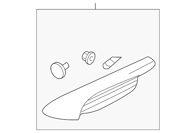 2018-2024 Buick Enclave Front Driver Side Fender Ornamentation Vent ...