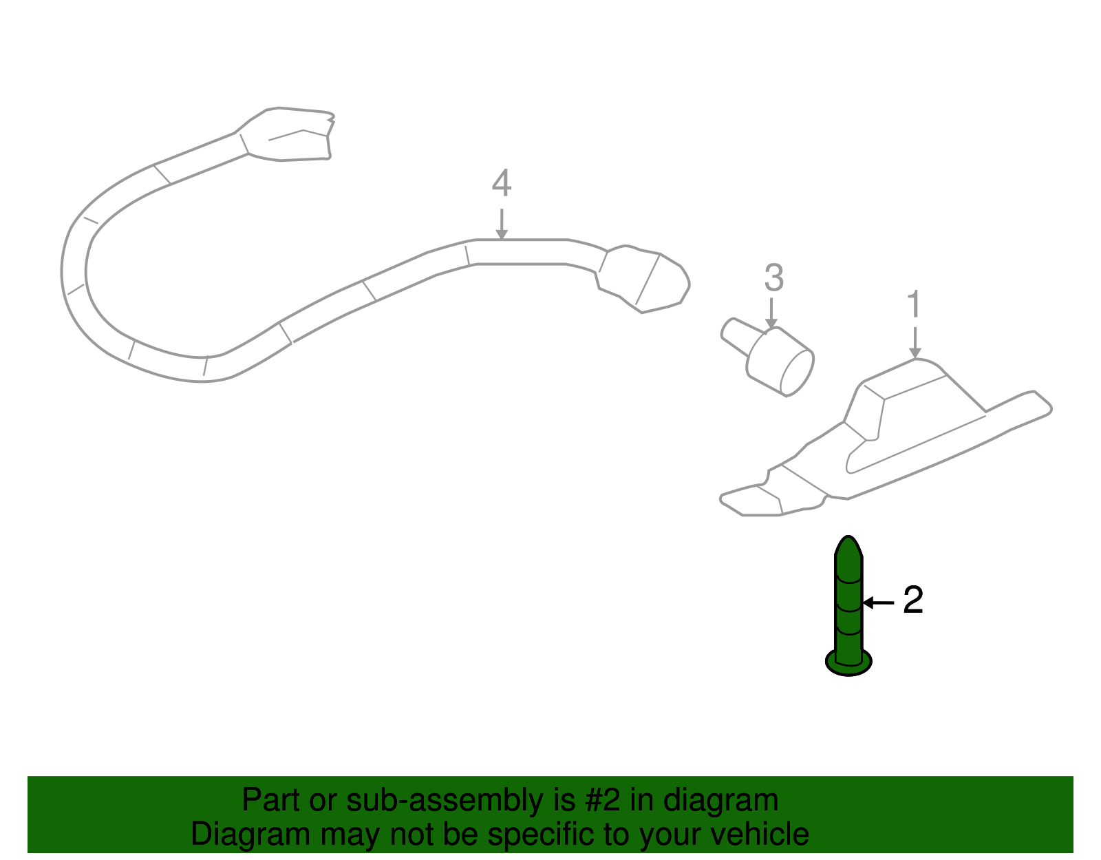 1994-2017 GM M4.2x1.41x20 Multi-Purpose Bolt 11609406 | TascaParts.com