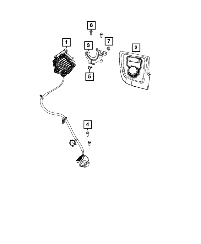 2024 Ram ProMaster EV Gearshift Control Cable 68577327AC | My Mopar Parts