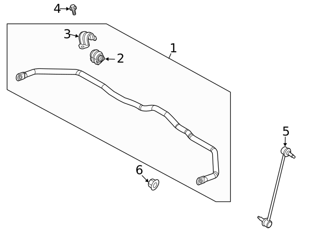 54813-L5000 - Suspension Stabilizer Bar Bushing 2020-2023 Hyundai ...