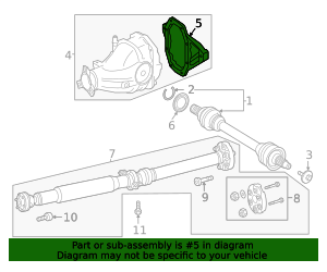 166-351-03-00 - Cover 2020-2021 Mercedes-Benz | Mercedes-Benz USA Parts