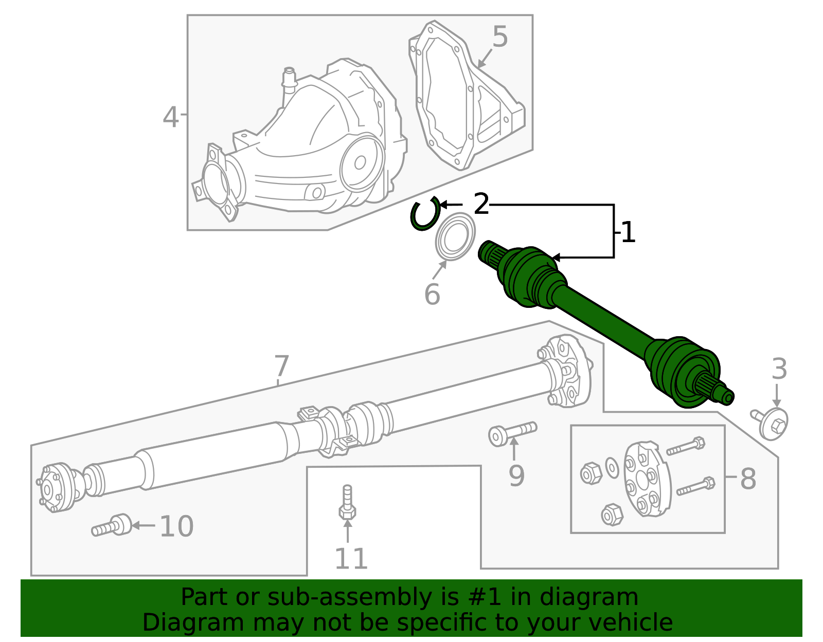 2020-2024 Mercedes-Benz Axle Assembly 1673507201 | Retail Performance ...