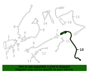 13908663476 - 2017-2021 BMW Breather Tube (13-90-8-663-476) | BMW of ...