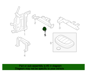 Hyundai - 95420-2S400 - Keyless Entry Antenna - 2014-2015 Hyundai ...
