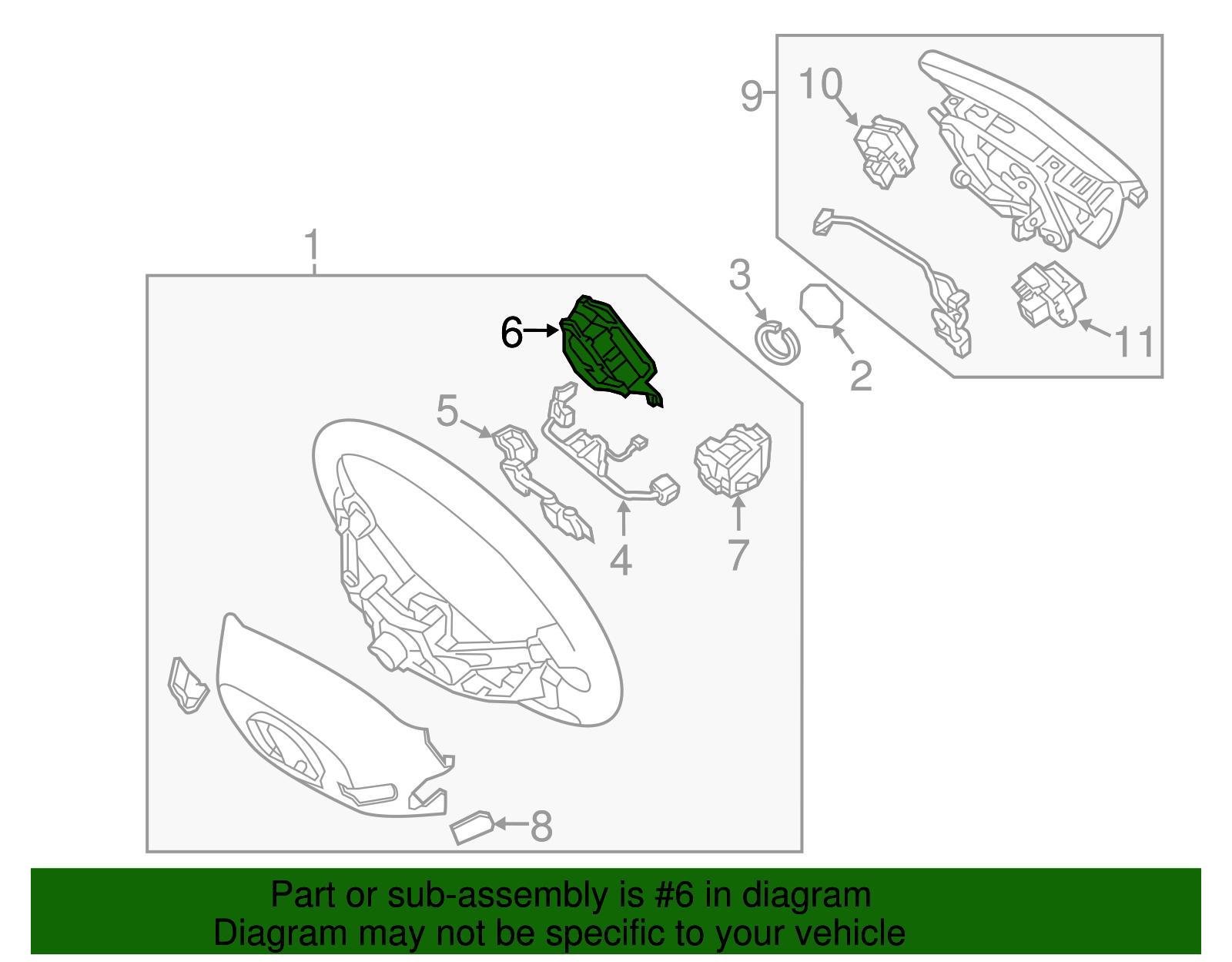 2011-2013 Hyundai Equus Cruise Switch 96700-3N300-VM5 | Hyundai ...