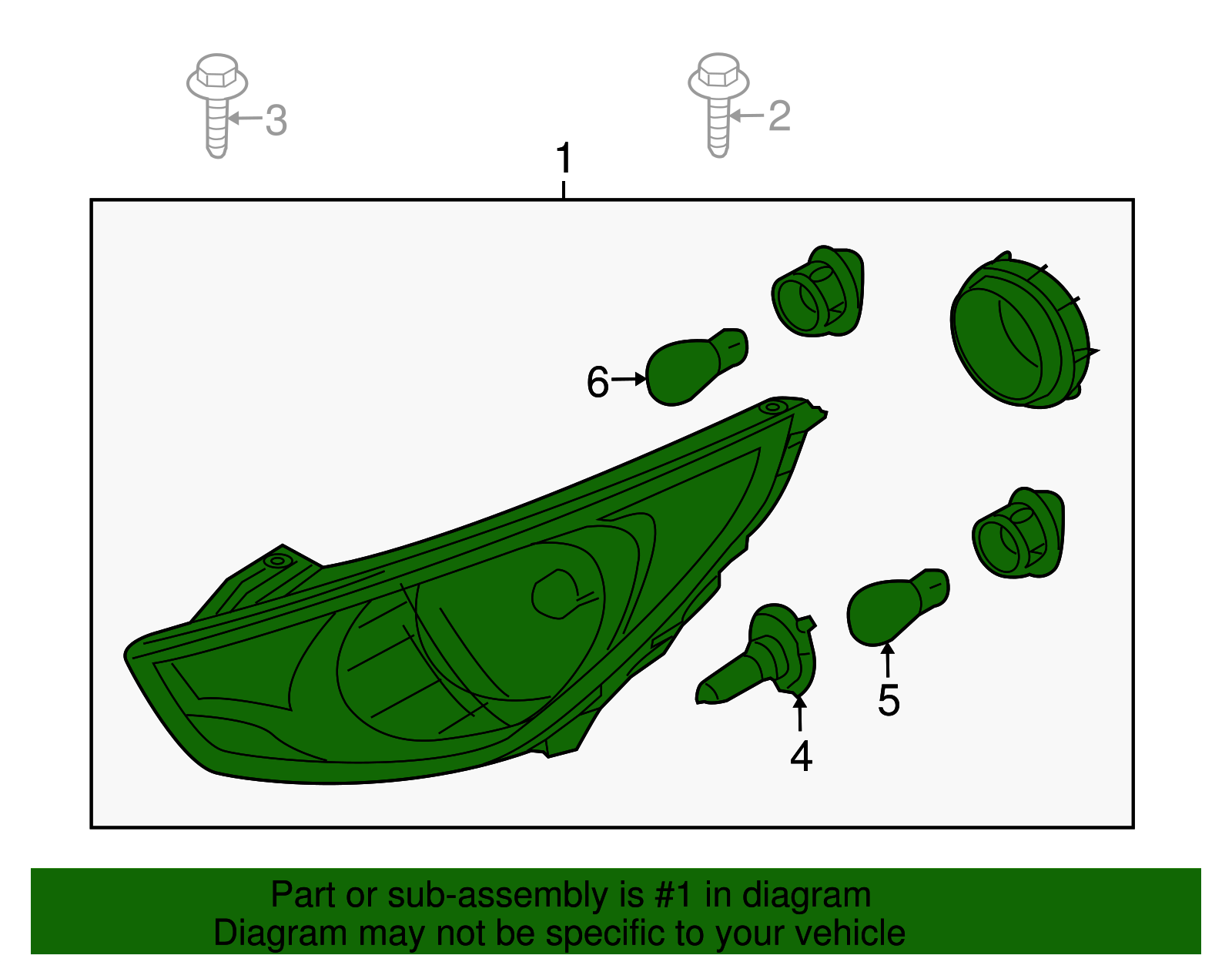 92102-2S050 - Headlamp Assembly - 2010-2013 Hyundai Tucson | World OEM ...