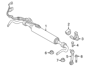2007-2024 BMW Hex Nut With Flange 889520 37106789678 | Genuine BMW Parts