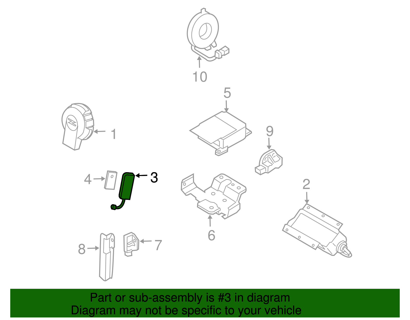 2007-2009 Nissan 350Z Side Air Bag YHEHM-CF40A | Sullivan Brothers Nissan