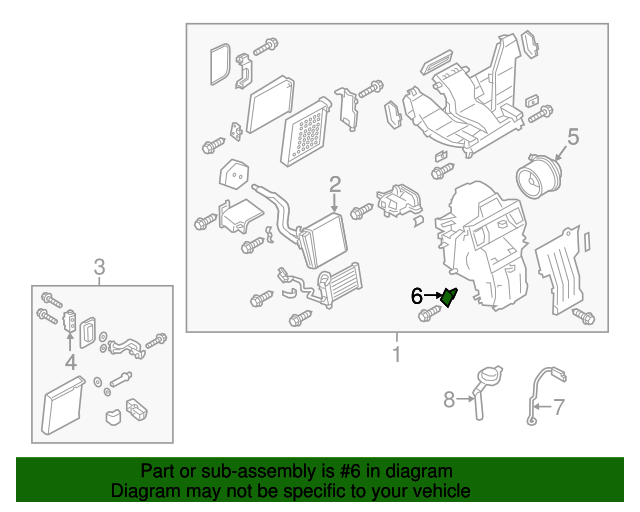 27150-8H300 - HVAC Blower Motor Resistor 2013-2021 Nissan NV200 ...