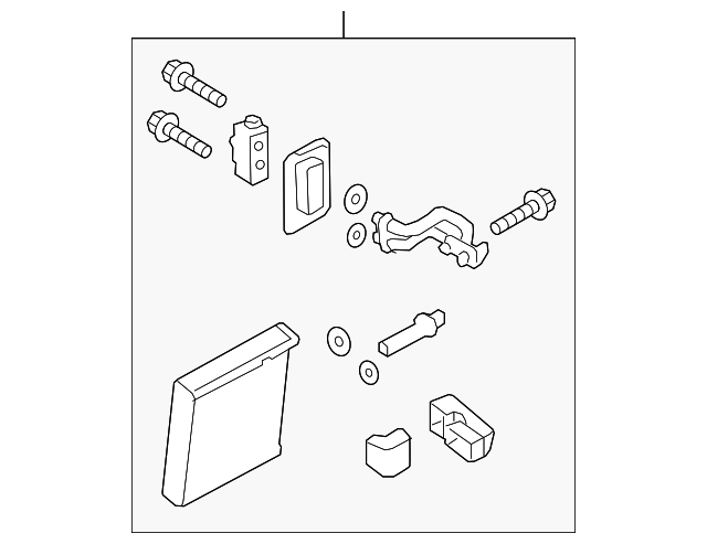 2013-2021 Nissan NV200 Evaporator Core 27280-3LM0D | Nissan Parts Plus
