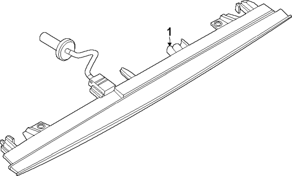 2025 Nissan Kicks High Mount Lamp 26590-7LF0A | My Nissan Part