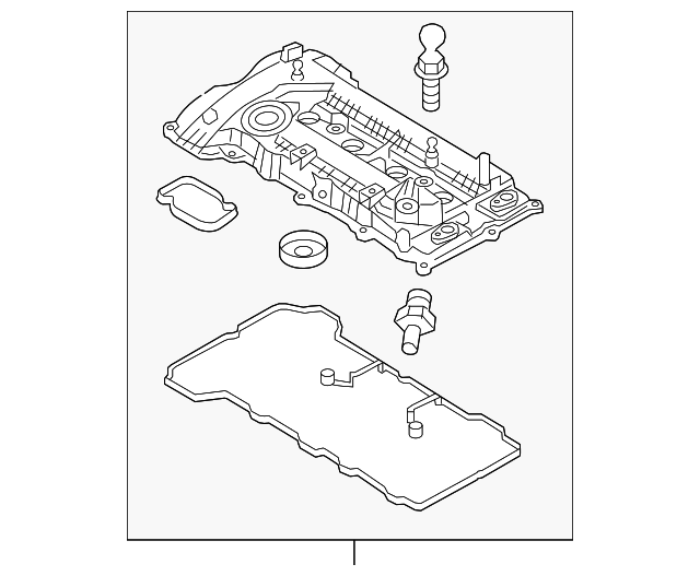 22410-2E700 - Valve Cover 2017-2025 Kia | Kia.Parts Store