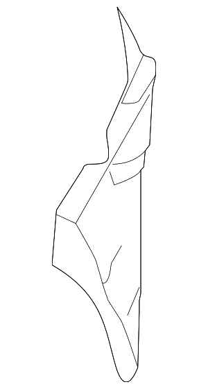 2008 Saturn Astra Lower Extension 93180674 | GMPartsDirect.com