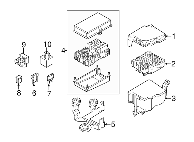 2014-2019 Ford Fiesta Mini Fuse 8V5Z-14526-E | TascaParts.com