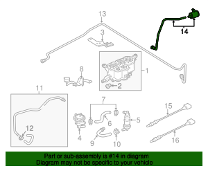 8R0-201-997-AA - Tube Assembly 2009-2017 Audi | AutoNation Parts