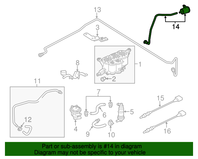 8R0-201-997-AA - Tube Assembly 2009-2017 Audi | AutoNationParts.com
