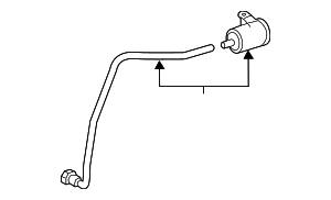 2009-2017 Audi Tube Assembly 8R0-201-997-AA | Audi USA Parts