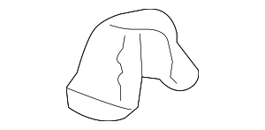 2003-2008 Pontiac Vibe Bracket F/Fdr Rr Upr 88970753 | TascaParts.com