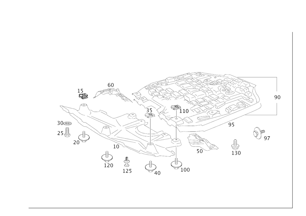2002-2011 Mercedes-Benz | Trim | 164-524-14-30 | OEM Vehicle Parts