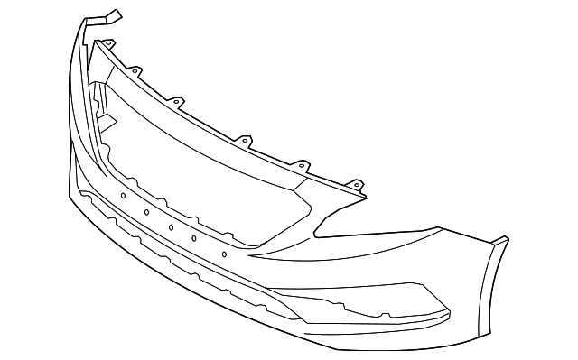 2016-2017 Hyundai Sonata Bumper Cover 86511-E6000 | OEM Parts Online