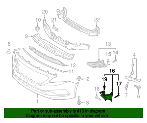 2016-2017 Hyundai Sonata Air Duct 86567-E6000 | OEM Parts Online