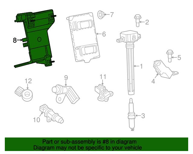 2019-2022 Jeep Cherokee Mount Bracket 68328870aa | TascaParts.com