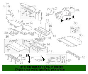 2004-2009 Lexus Tie Down Hook 66310-0E010-C0 | OEM Parts Online
