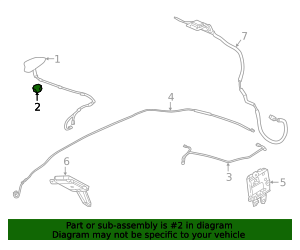 39153-T9A-T01 - Radio Antenna Base Nut 2016-2022 Honda | Honda Parts Online
