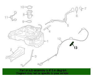 78827-3BG0A - Fuel Door Latch - 2013-2025 Nissan | Nissan OEM Parts Direct
