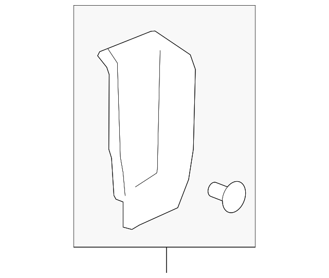 22870673 GM Rear Driver Side Shock Absorber Upper Mount Reinforcement ...