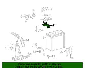 28859-37020 - Battery Current Sensor - 2010 Toyota Prius | OEM Genuine ...