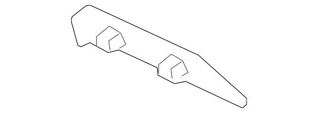 84352881 - Medium ARGENT Passenger Side Pickup Box Side Upper Molding ...