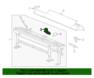 2010-2025 GM Rear Compartment Lid Latch 13513995 GM | GMPartsDirect.com