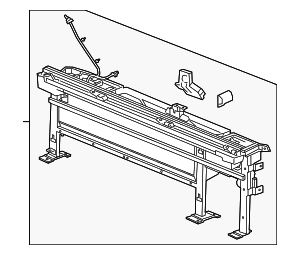 2017-2018 GM Passenger Side Cargo Box Stowage Box 84482778 ...