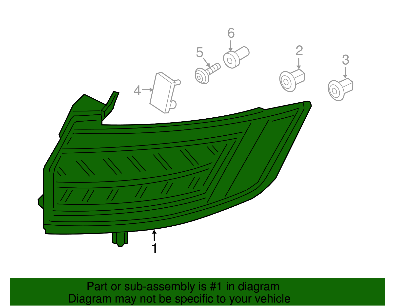 HT4Z-13404-D - Tail Lamp Ford 2015-2018 Ford Edge | Parts for Sale Online