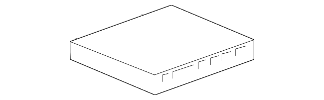2016-2022 Chevrolet Spark Cabin Air Filter 42666227 GM | GMPartsDirect.com