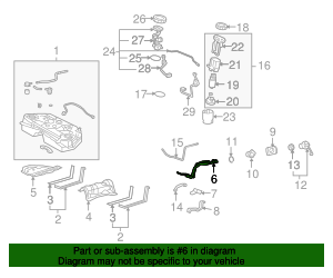 2006 Lexus | Filler Neck | 77201-30440 | OEM Vehicle Parts